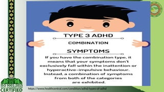 Attention-deficit/hyperactivity disorder (ADHD) | PPTX | Physical Therapy | Wellness