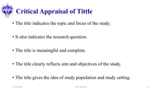 2 aditi shrestha-journal-club-presentation. | PPTX