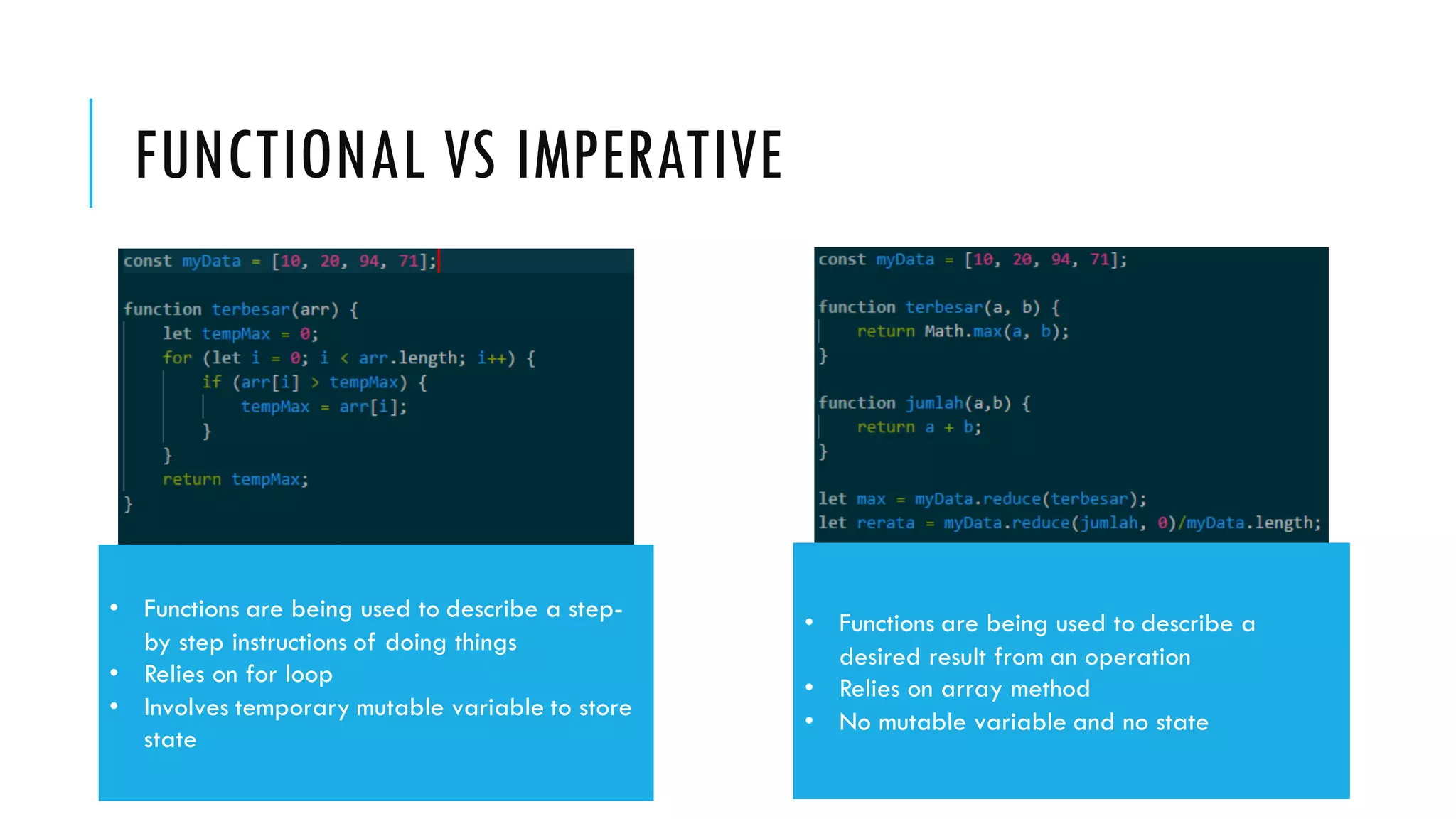 Functional Programming In A Nutshell By Adityo Pratomo Froyo 