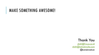 "Functional Programming in a Nutshell" by Adityo Pratomo (Froyo Framework) | PPT