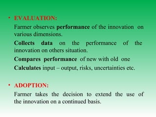 2 adoption process | PPT | Agriculture | Industries