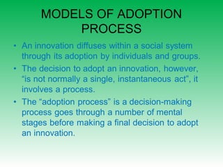 2 adoption process | PPT | Agriculture | Industries