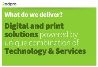 2adpro_Company profile | PDF