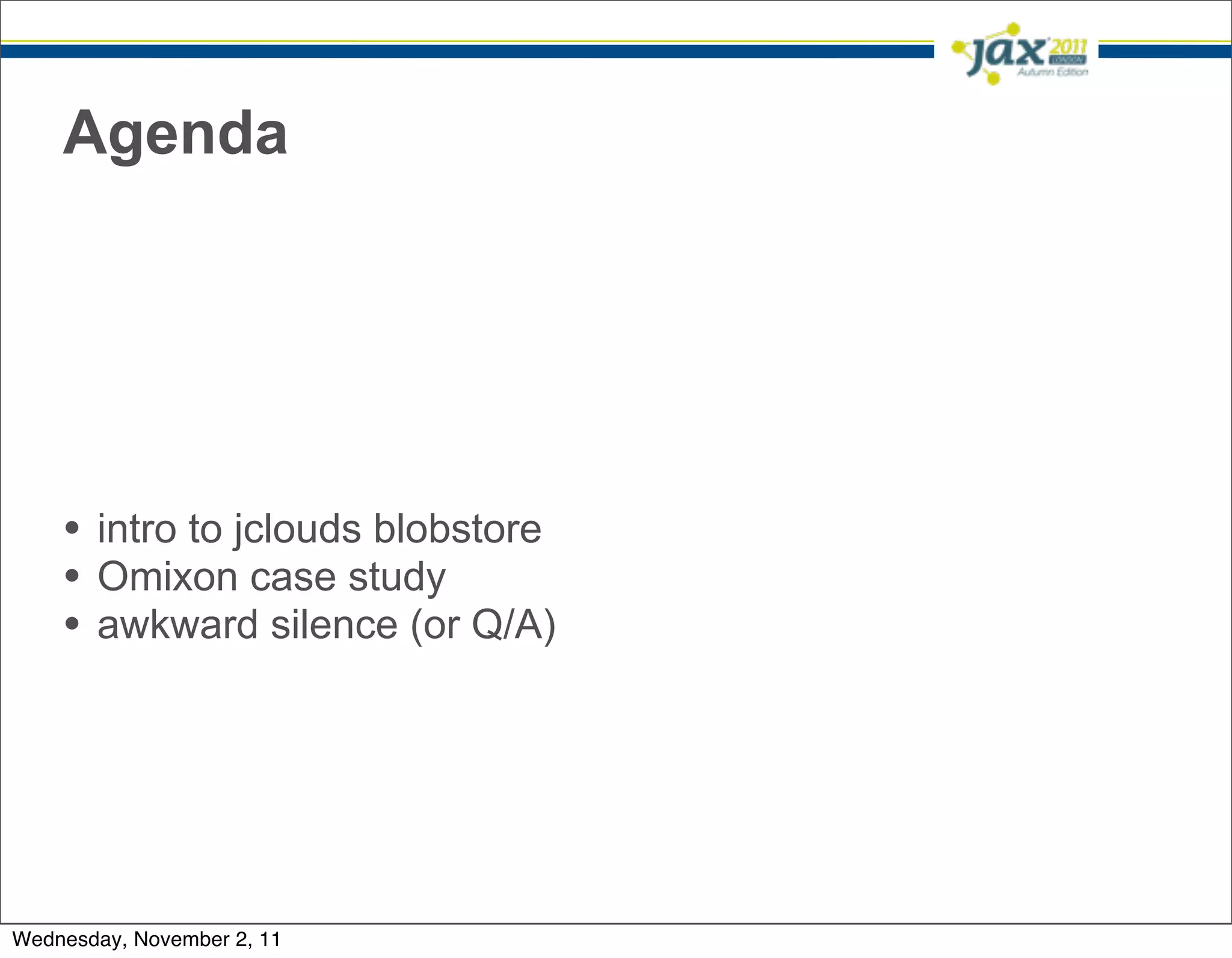 Java Tech And Tools Big Blobs Moving Big Data In And Out Of The Cloud Adrian Cole Ppt