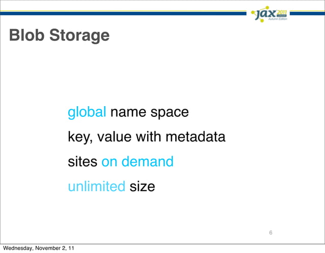 Java Tech And Tools Big Blobs Moving Big Data In And Out Of The Cloud 5514
