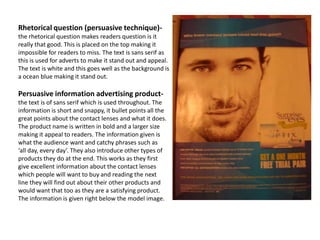 Advert Analysis Rolling Stone | PPTX