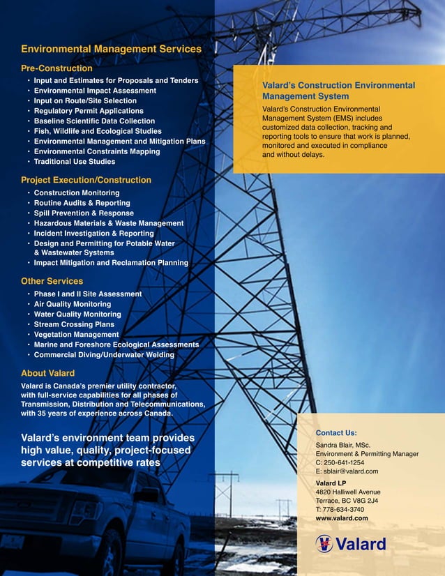 Valard Environment Services | PDF