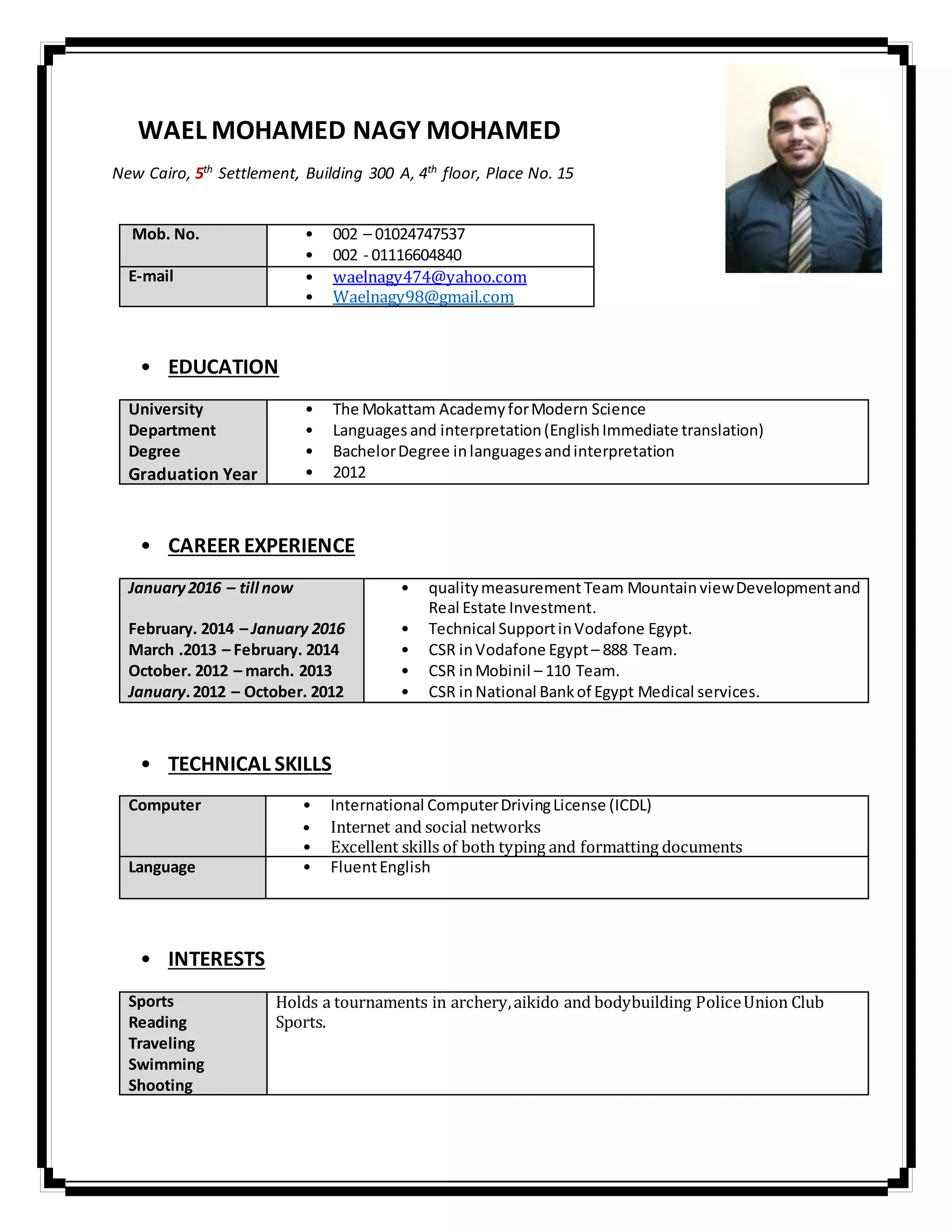 Wael Mohamed Nagy Mohamed | DOCX