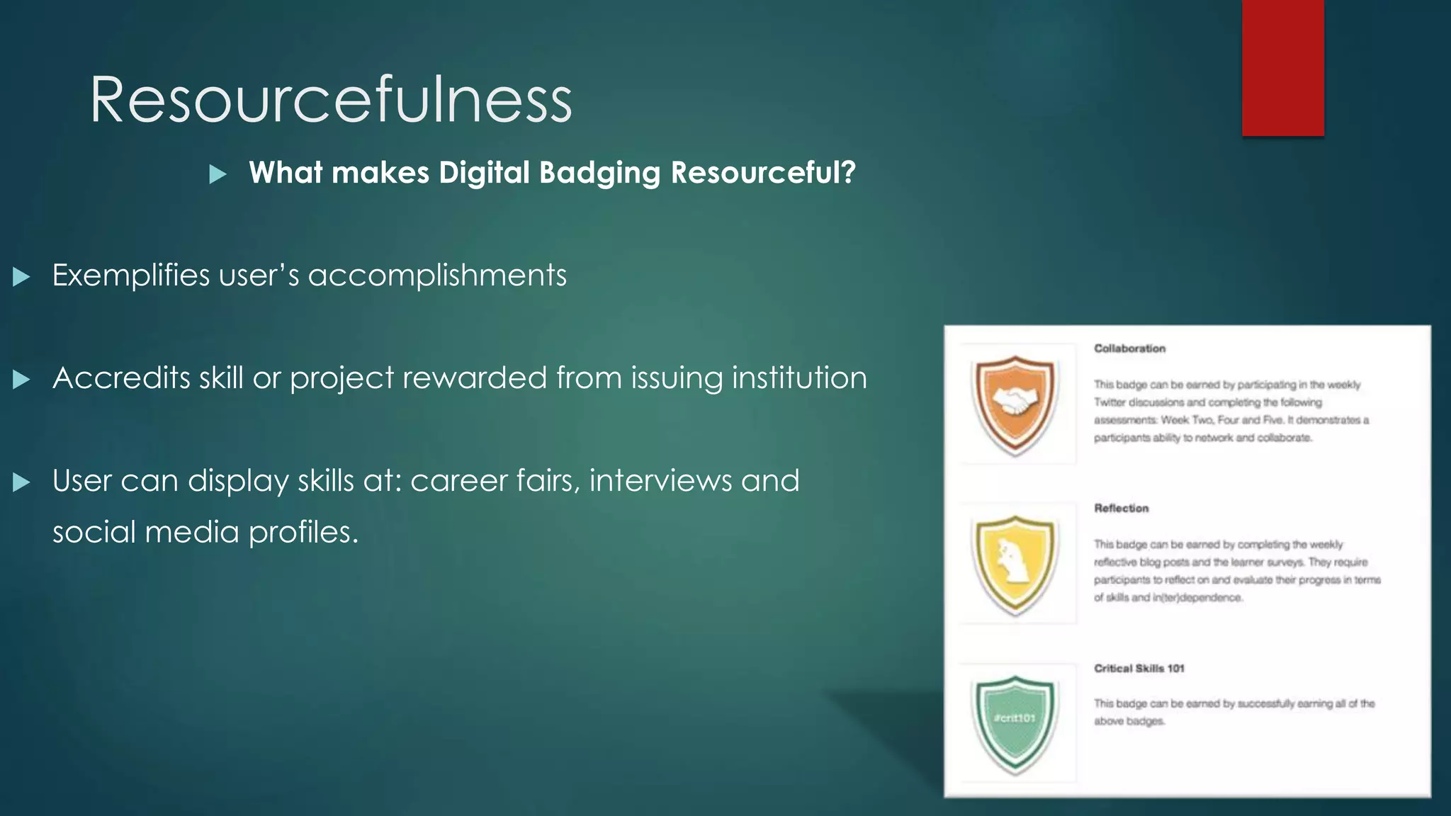 Digital Badging | PPTX