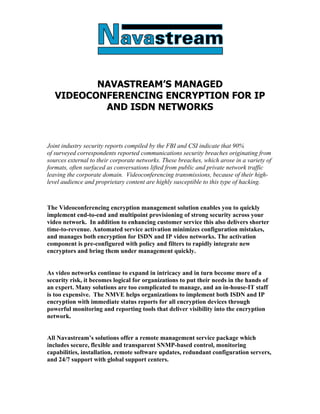 ManagedISDNandIPEncryption | PDF