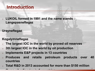 Lukoil case study | PPTX