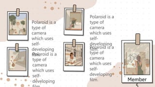 #2 Aesthetic Polaroid PPT. PowerPoint on photography | PPTX