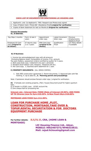 LICHFL requirements new 2015 gp | DOC
