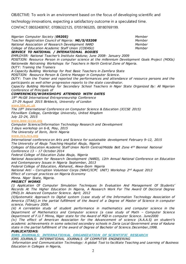 Jacob Oyedemi CV (1) | PDF