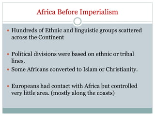 The Age of Imperialism | PPTX