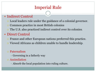 The Age of Imperialism | PPTX
