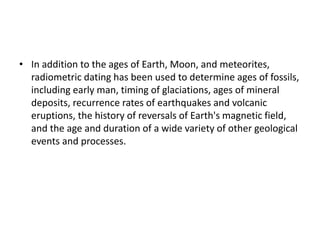 2 age of the earth | PPTX