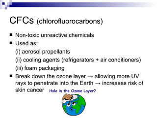 Chapter 22 Our Impact on the Ecosystem Lesson 2 - Air pollution | PPT