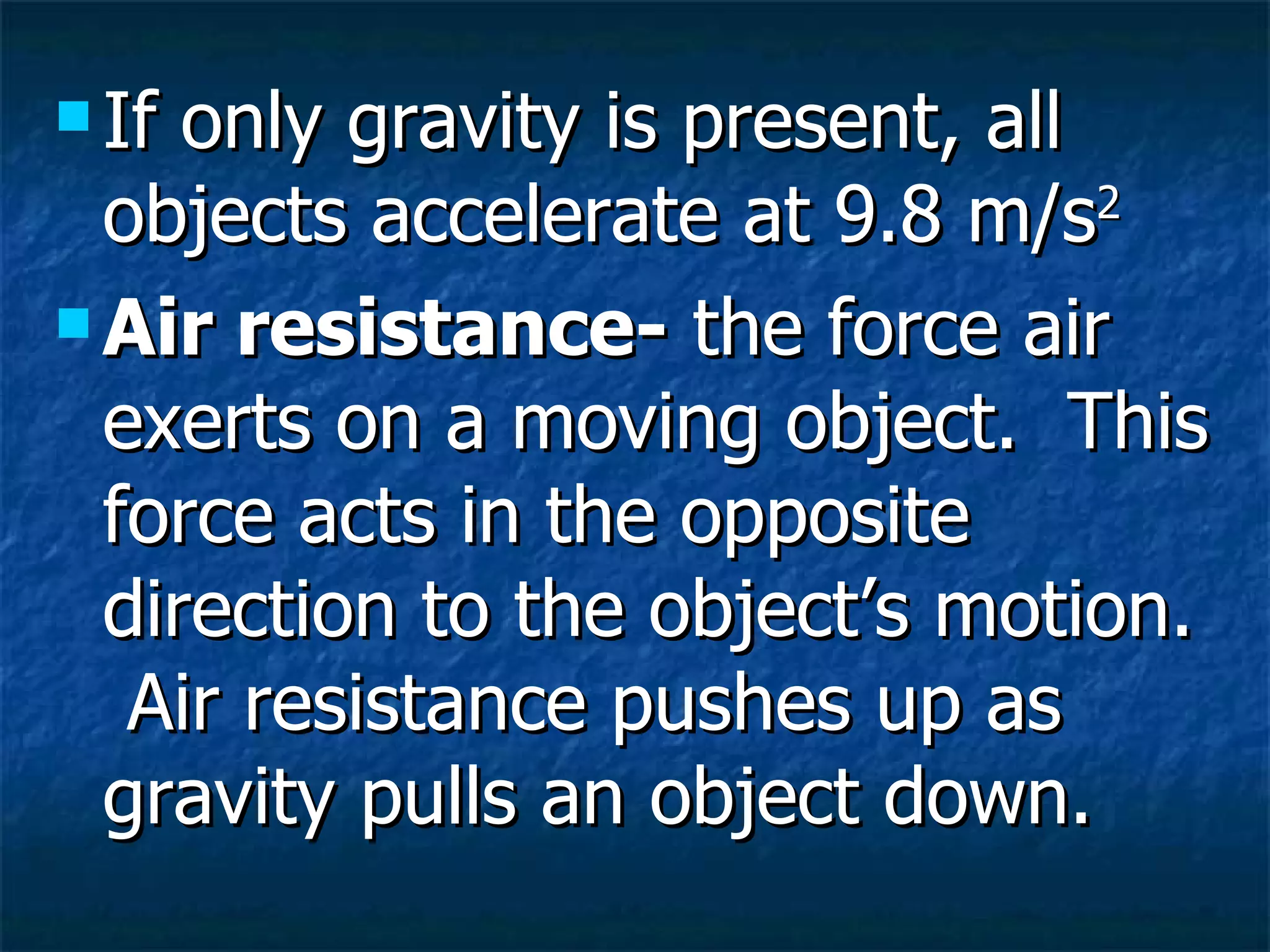 2 air resistance | PPT