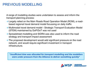 Stirling Regional Centre Modelling | PPT