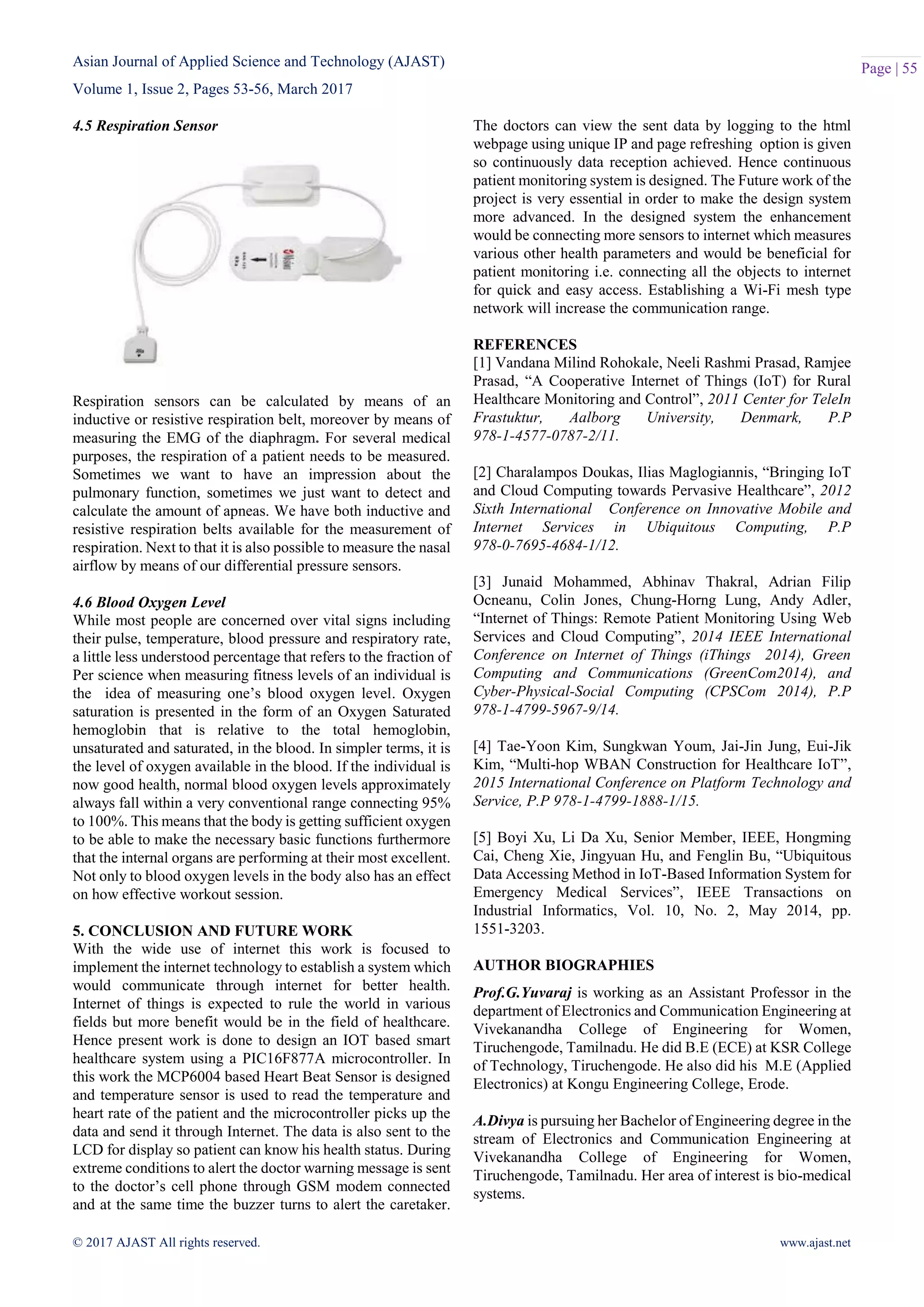 Secured Smart Healthcare Monitoring System based on IOT | PDF