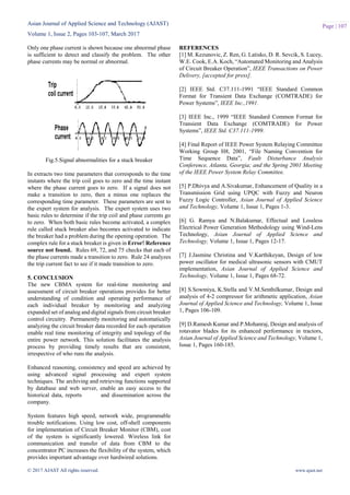 Real-Time Monitoring and Assessment of Circuit Breaker Operations for Diagnostics and Control ...