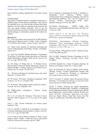Industrial Monitoring System Using Wireless Sensor Networks | PDF | Computer Peripherals | Computing