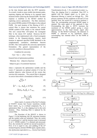 POWER OPTIMIZATION IN OFDM NETWORKS USING VARIOUS PEAK TO AVERAGE POWER RATIO TECHNIQUES | PDF ...