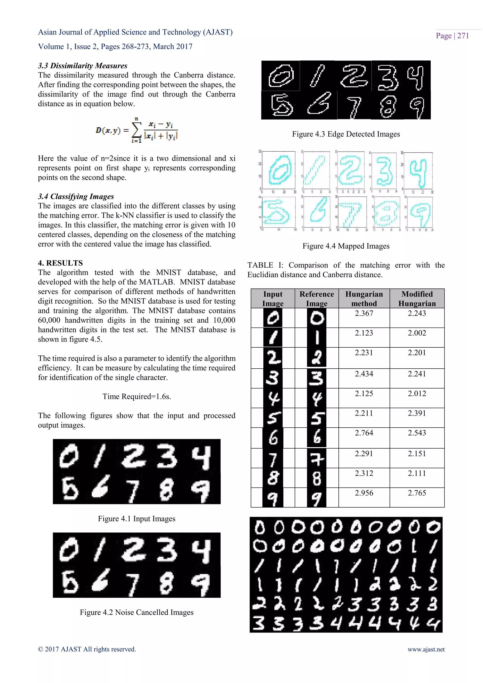 Object Recognition Using Shape Context With Canberra Distance Pdf