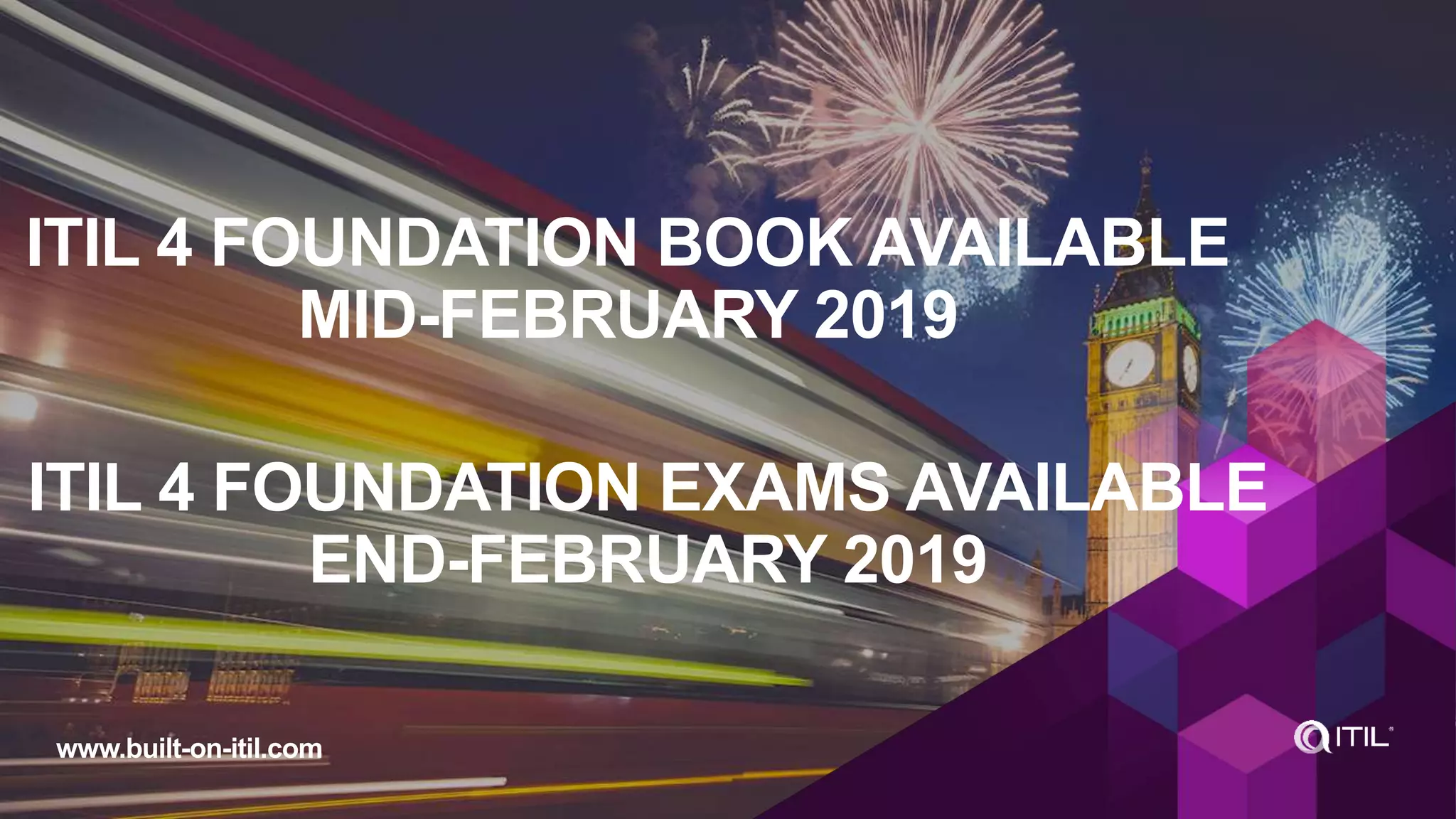 Akshay Anand: The Future is Built on ITIL – Get Ready for ITIL 4 | PPT