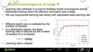 Training Distributed Deep Recurrent Neural Networks with Mixed Precision on GPU Clusters with ...
