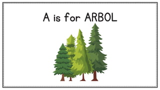 Alphabet and Words in Spanish and English | PPT