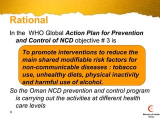 National NCD Program in Oman | PPT