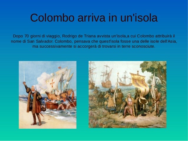 Storia La Scoperta Dellamerica