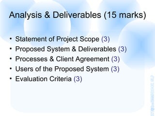 2 Analysis & Deliverables | PPT