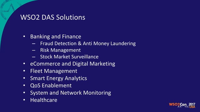 WSO2Con USA 2017: Analytics Patterns for Your Digital Enterprise | PPT