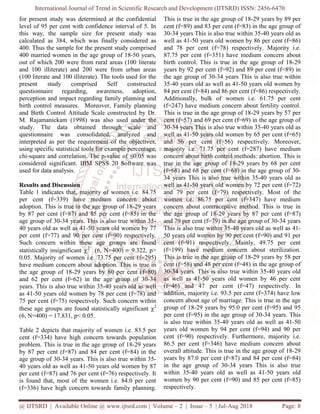 An Assessment of Birth Control Measures Among Women in Reproductive Age ...