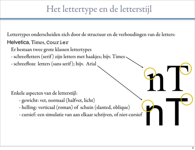 Anatomie typografie_2010 | PPT