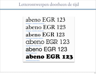 Anatomie typografie_2010 | PPT