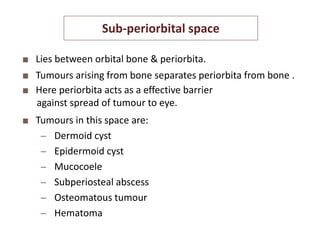 Anatomy of orbit and its clinical applications. | PPTX