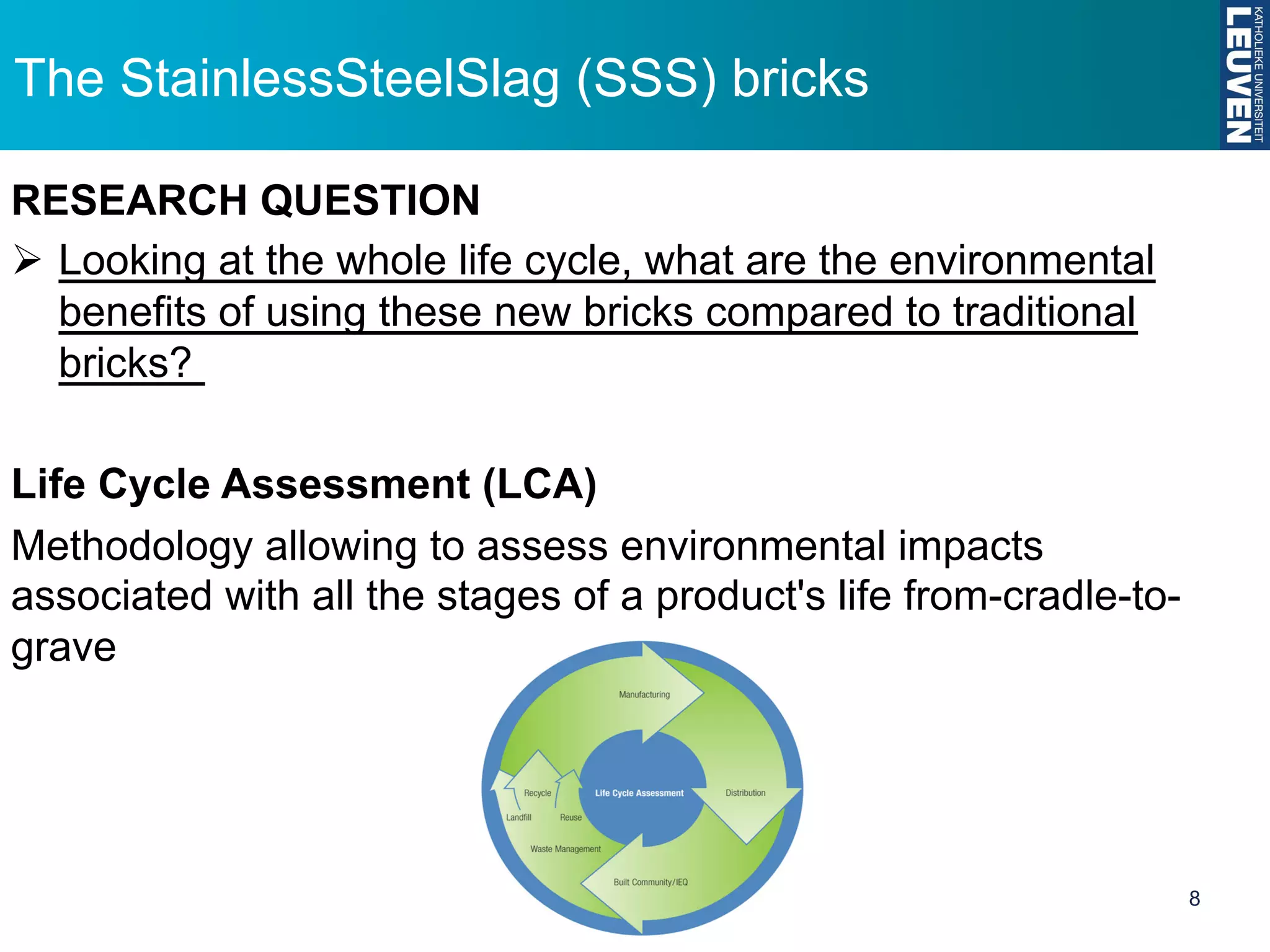 Environmental Performances of Bricks made from Stainless Steel Slag: A ...