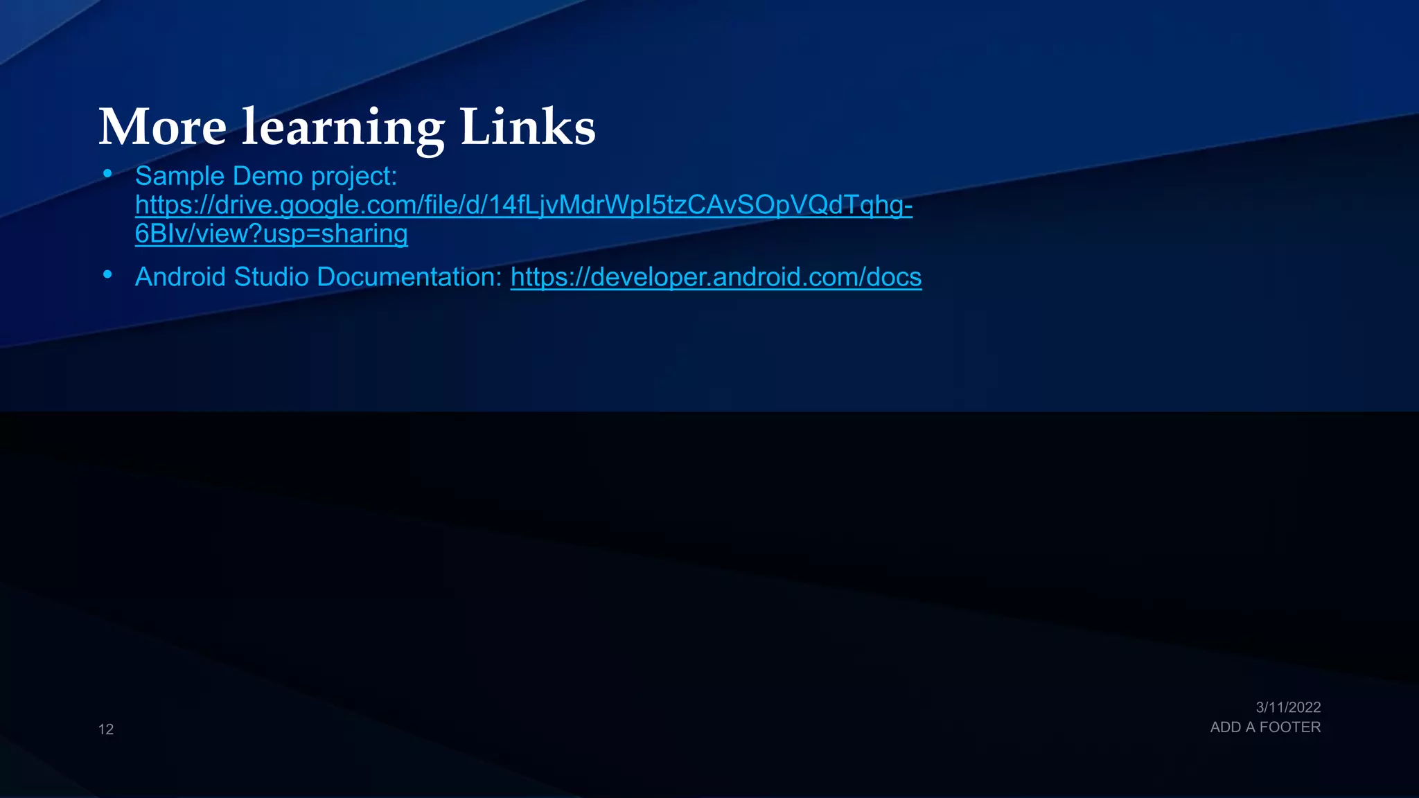 Android Studio Basics | PPT