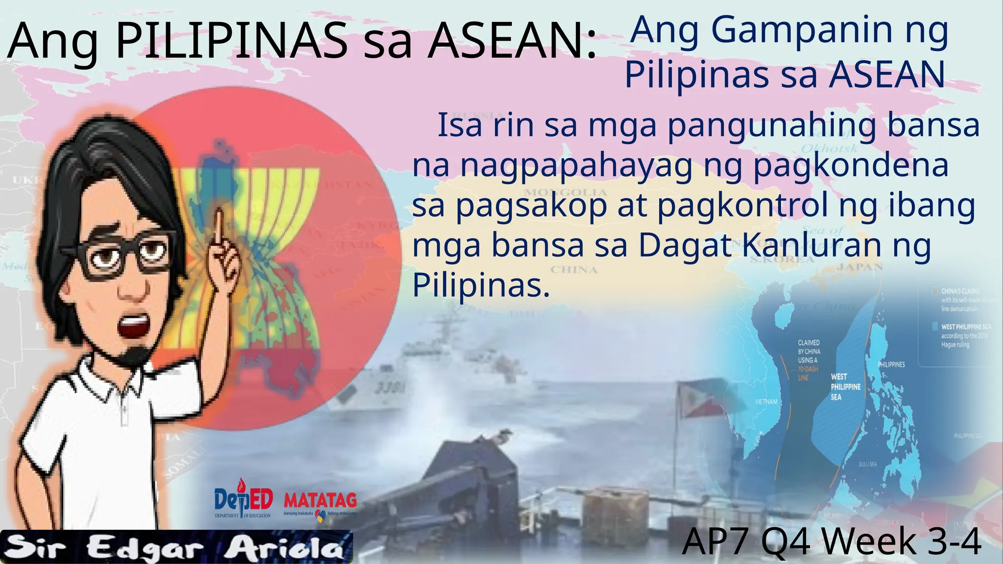 Values Education 7 Lesson 2 Ang Pilipinas sa ASEAN.pptx