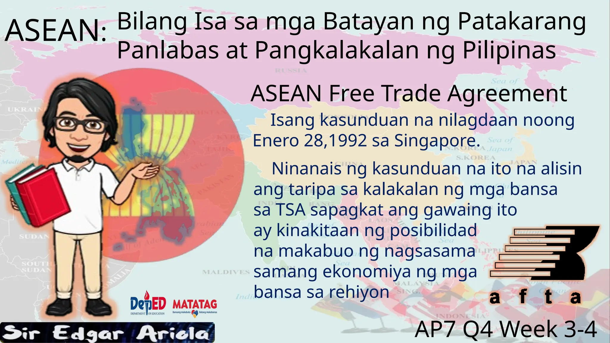 Values Education 7 Lesson 2 Ang Pilipinas sa ASEAN.pptx