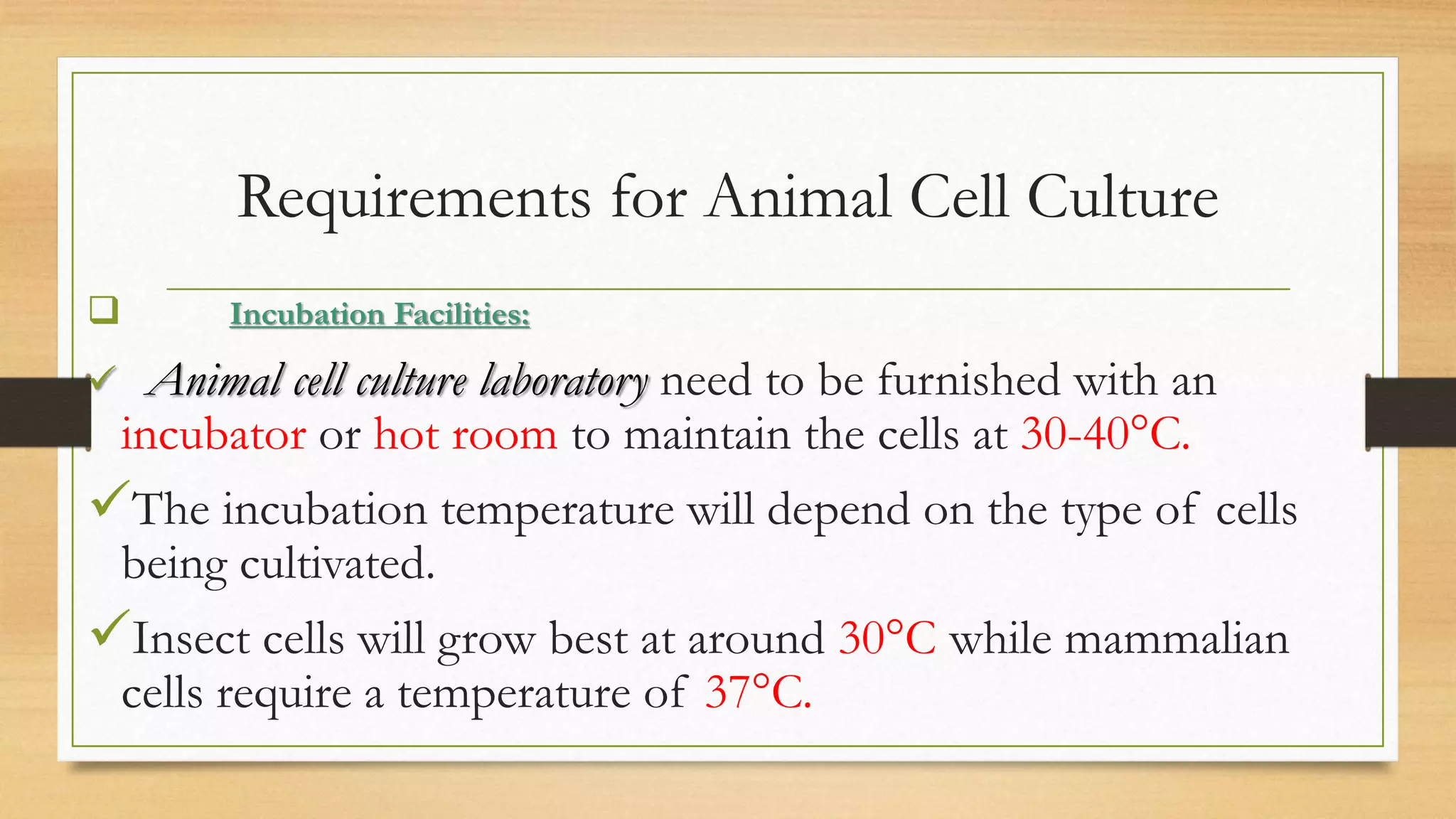 Animal tissue culture-BIOTECH -Copperbelt University,kitwe-Zambia | PPTX