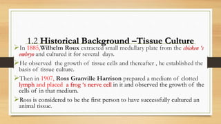 Animal tissue culture-BIOTECH -Copperbelt University,kitwe-Zambia | PPTX