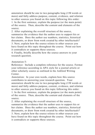 2ANNOTATED BIBLIOGRAPHYTitle of the Paper in Full.docx