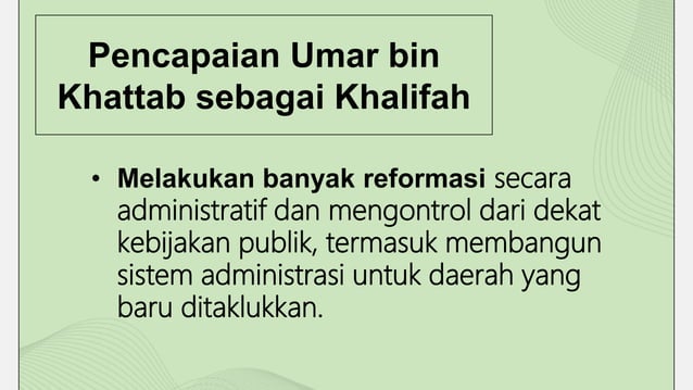 KEPEMIMPINAN UMAR BIN KHATTAB - Nova Ayu Maharany, FKIP.pptx