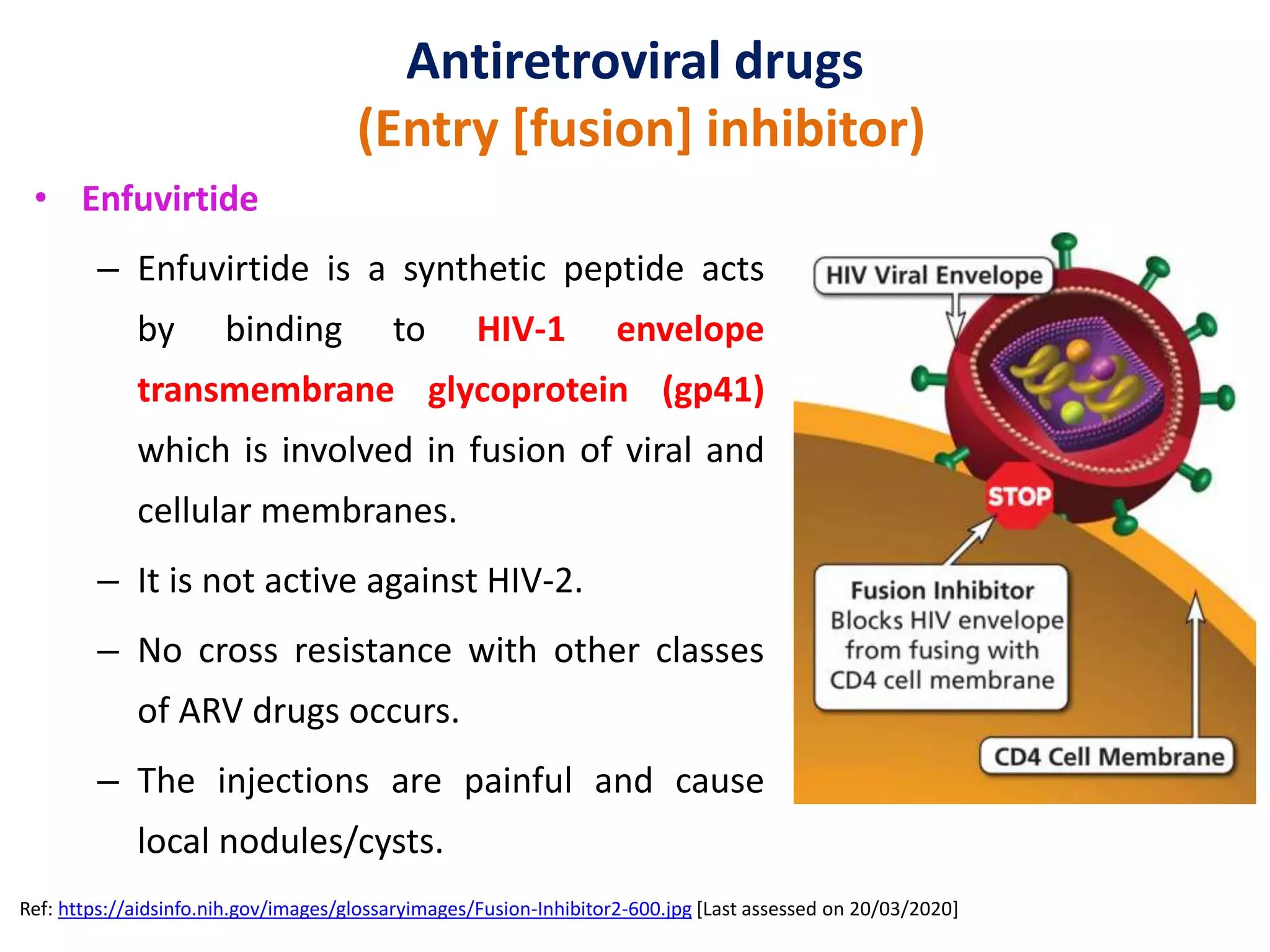 Antiretroviral drugs | PPTX