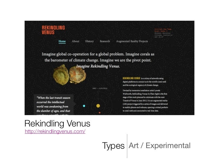 Outstanding Transmedia Projects